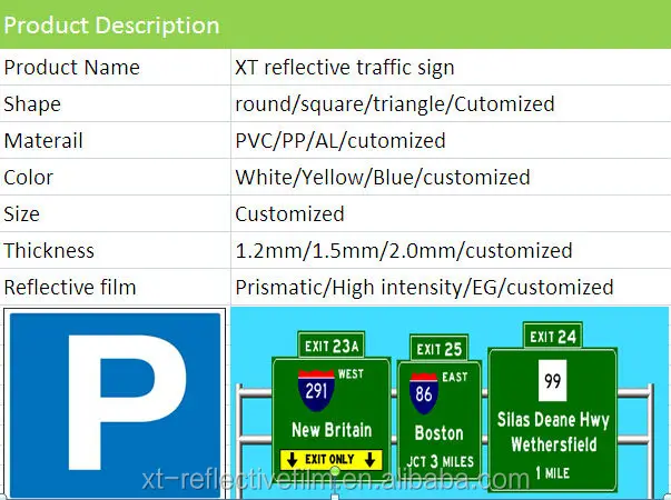 Reflective Road Traffic Signs,Guide Signage - Buy Road Traffic Signs ...