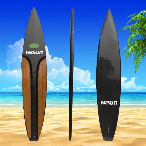 Bamboo Veneer Sup Race Board Stand Up Paddle Board - Buy Wooden Stand ...