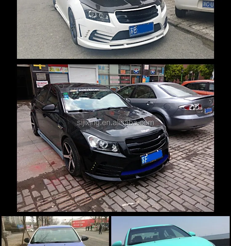 Original Body Kit Front And Rear Bumper For Cruze Body Kit For 2011 ...