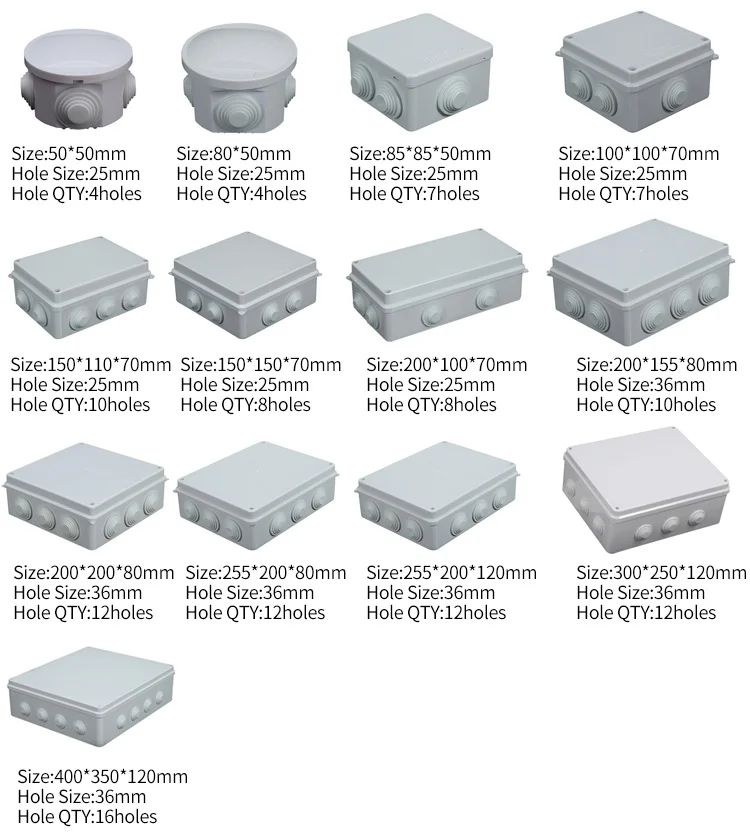 China Customized Low Voltage Junction Box Outdoor Manufacturers - Free ...