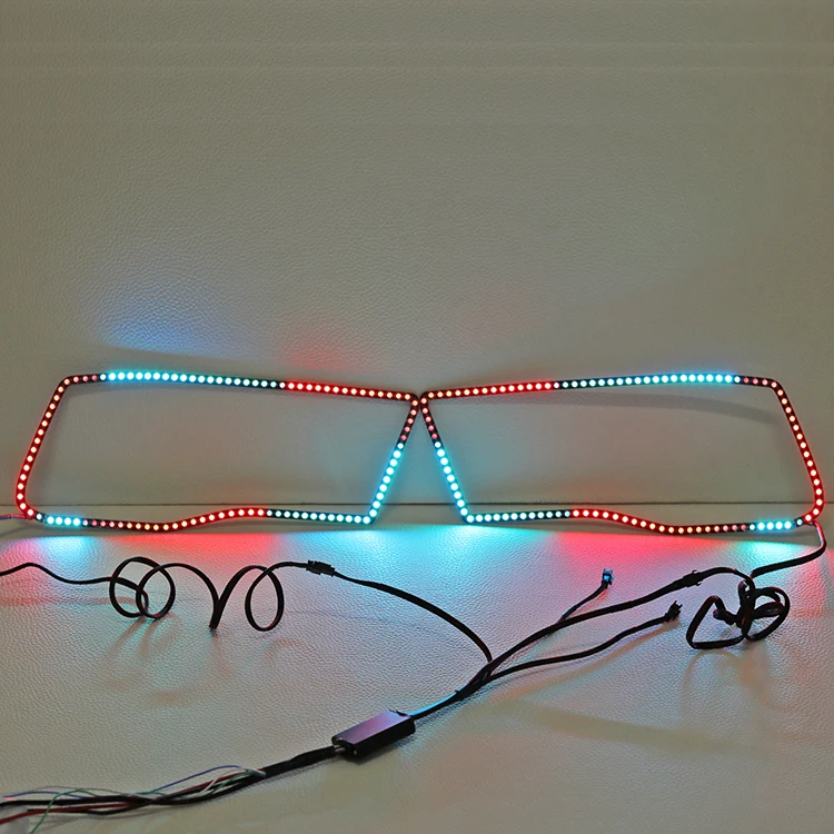 RGB LED Halo Ring for Dodge Ram 2009-2013 - Bluetooth Control