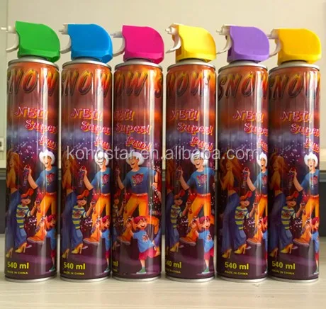 Carnival Party Foam Artificial Snow Spray - 500ml Festive Celebration ...