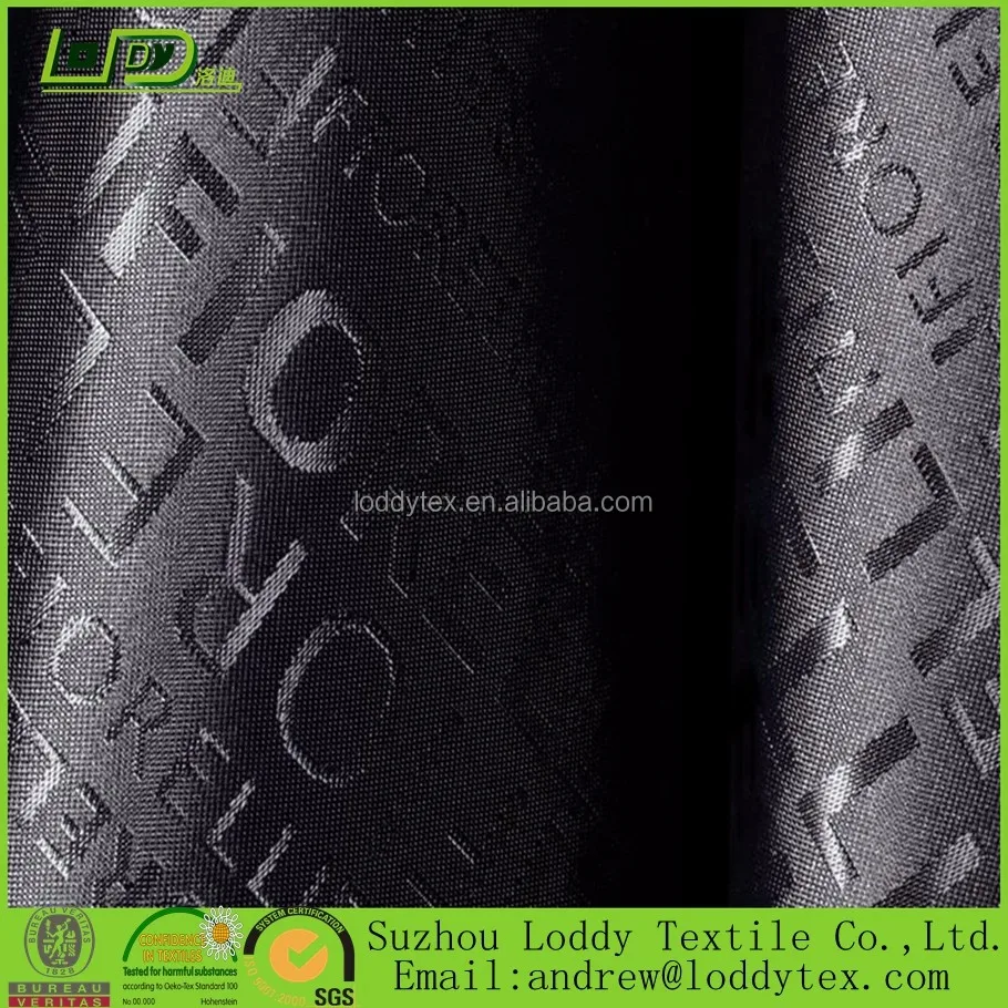 Jacquard Logo Lining/logo Jacquard Lining/fabric Logo Lining - Buy ...