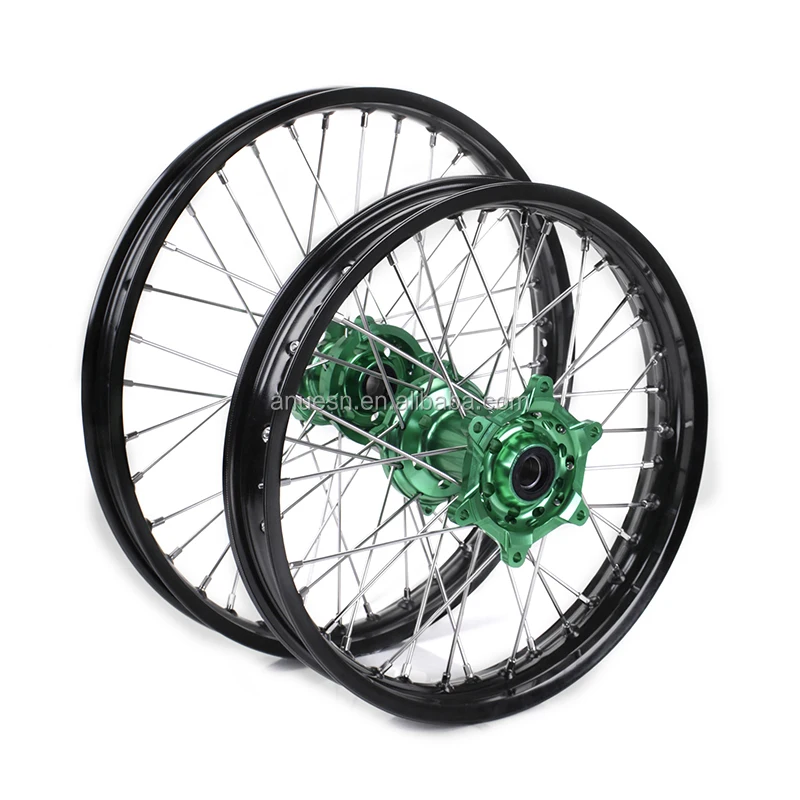 21 18 Inch Motorcycle Wheel Rims For Kawasaki Kx125 Kx250 Kx250f Kx450f ...