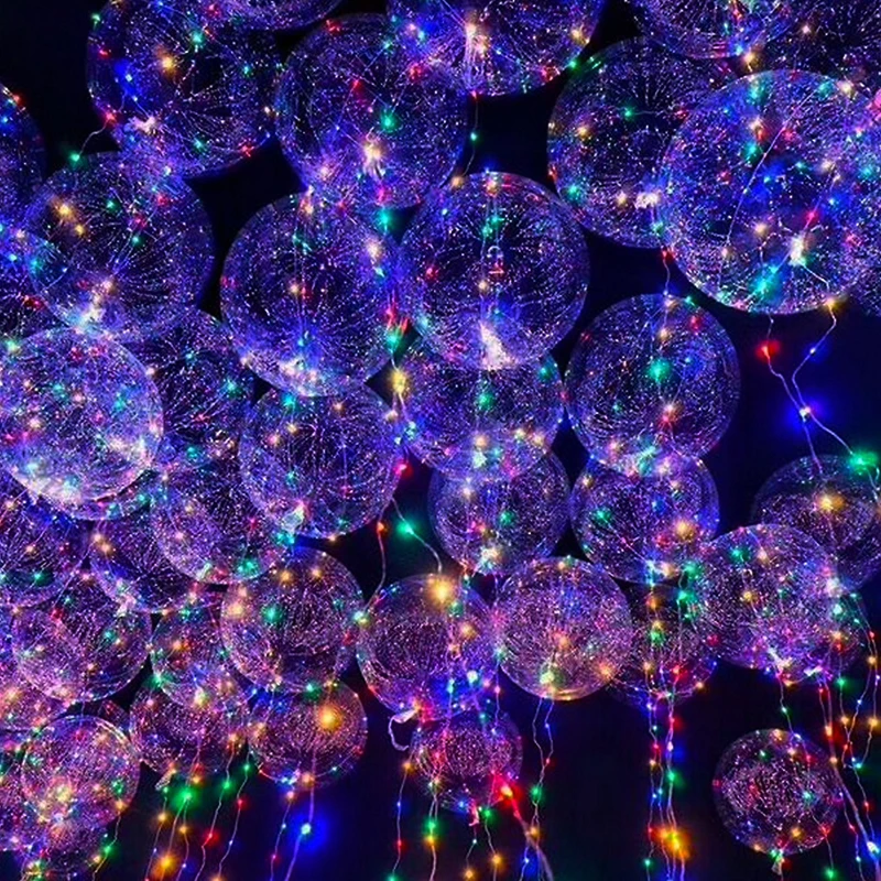 High Quality Latex Led Mini 18 Inch Transparent Foil Helium Balloon ...