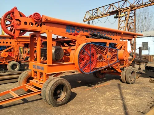 Big Cable Percussion Drilling Rig for Sale - Easy to Operate
