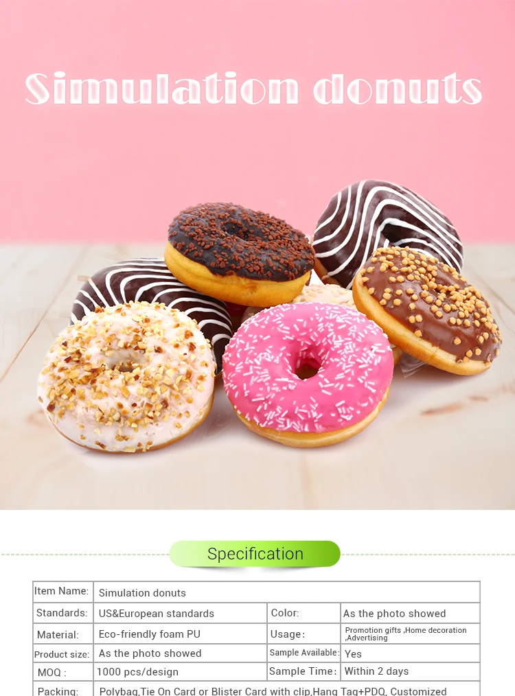 High Quality Sweet Smell Squishy Donut Kawaii Squishy Food Free Sample ...