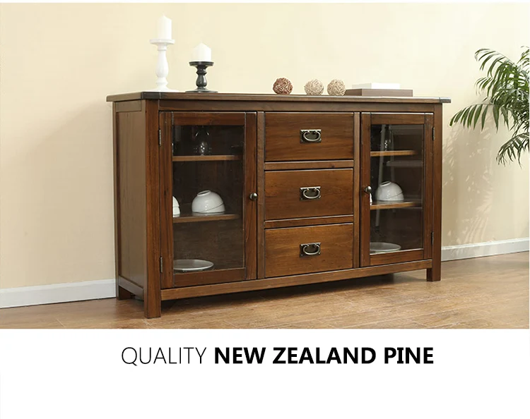 American Solid Wood Dinning Sideboard Cabinet Cupboard Modern Tables ...