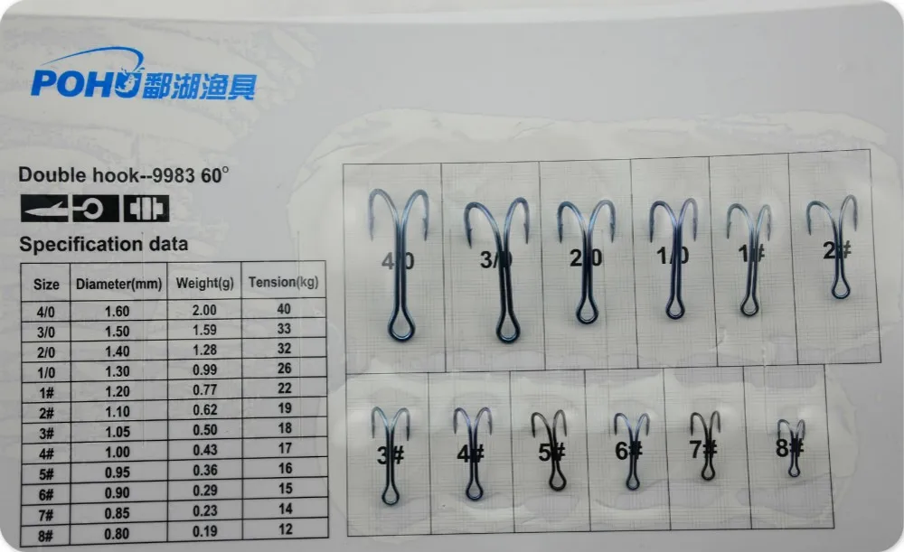High Quality Fishing Double Hooks - Best Price & Performance