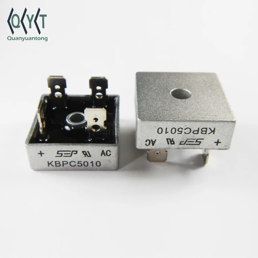 Original 1000v 50a Single Phase Bridge Rectifier 5010 Kbpc5010 - Buy ...