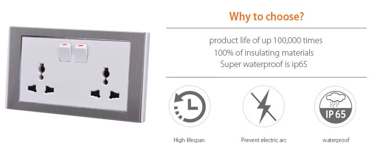 Hot Design Durable Power Multi Plugs Double Universal Socket With ...