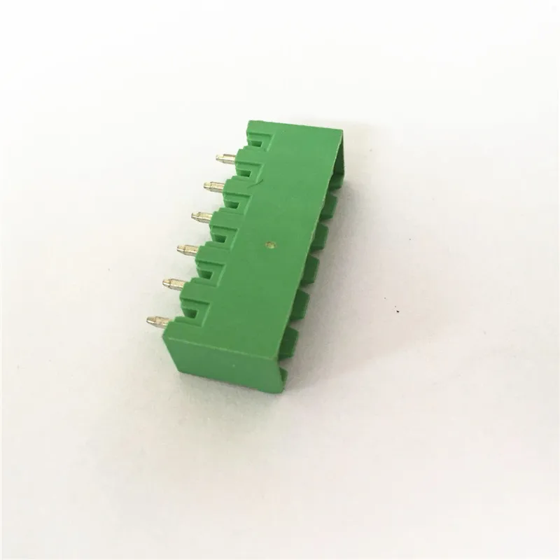 Green Conector 5.0 5.08mm PCB Male Straight Screw Terminal Block