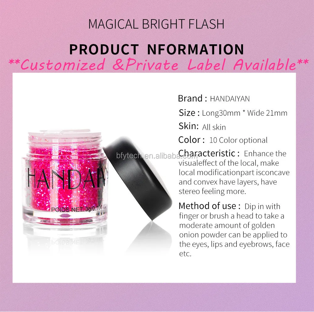 2019 New Arrival All Festivals Occasion Cosmetic Shifting Color Glitter ...