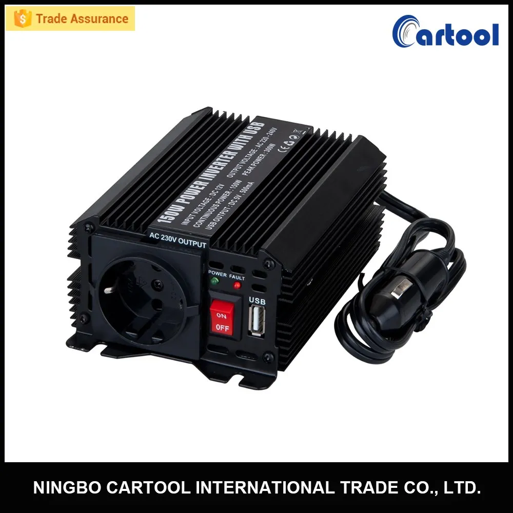 Tuv Approved 150w Modified Sine Wave Inverter Power Inverter 12/24 ...
