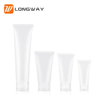 High Quality Empty Plastic Frost Sample Cosmetic Soft Tube With Flip ...