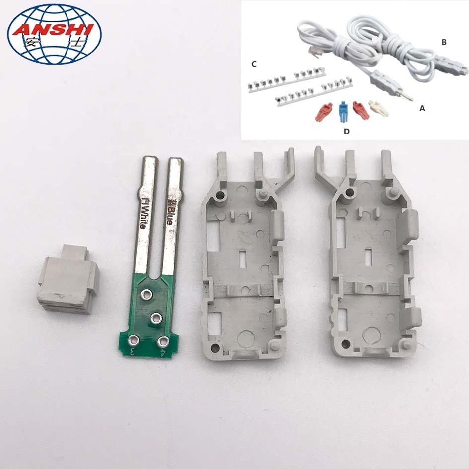 ANSHI 2/4 Core Test Plug - Krone Module 10-Pair Terminal Block ...