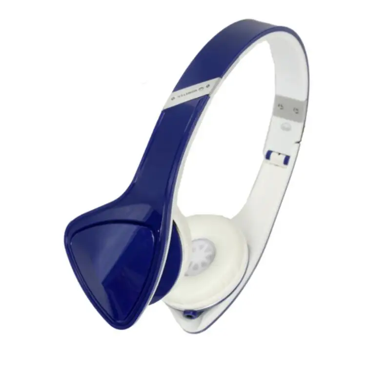 Stylish Funny Silent Branded Headsets Triangle Blue Headphones - Buy ...