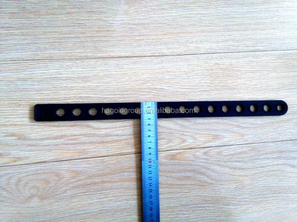 Bespoke Heavy Duty Adjustable Rubber Strap with Holes - Customized ...
