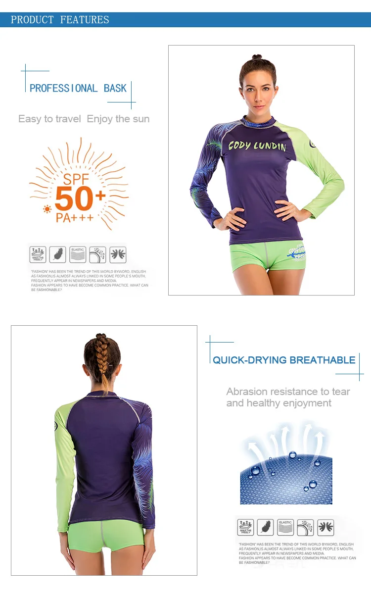 Sublimated Printing Custom Colored Wetsuits Womens Custom Logo Printed ...