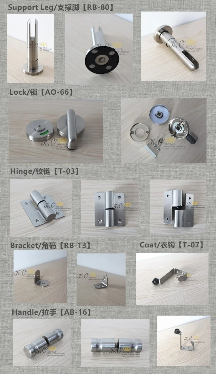 Hpl Cubicle Toilet Partition Hardware - Buy Toilet Partition Hardware ...