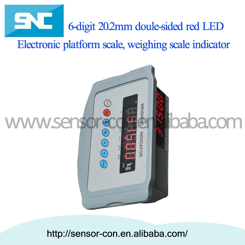 SC315A1-S Double-Side Big LED Display Platform Scale Indicator