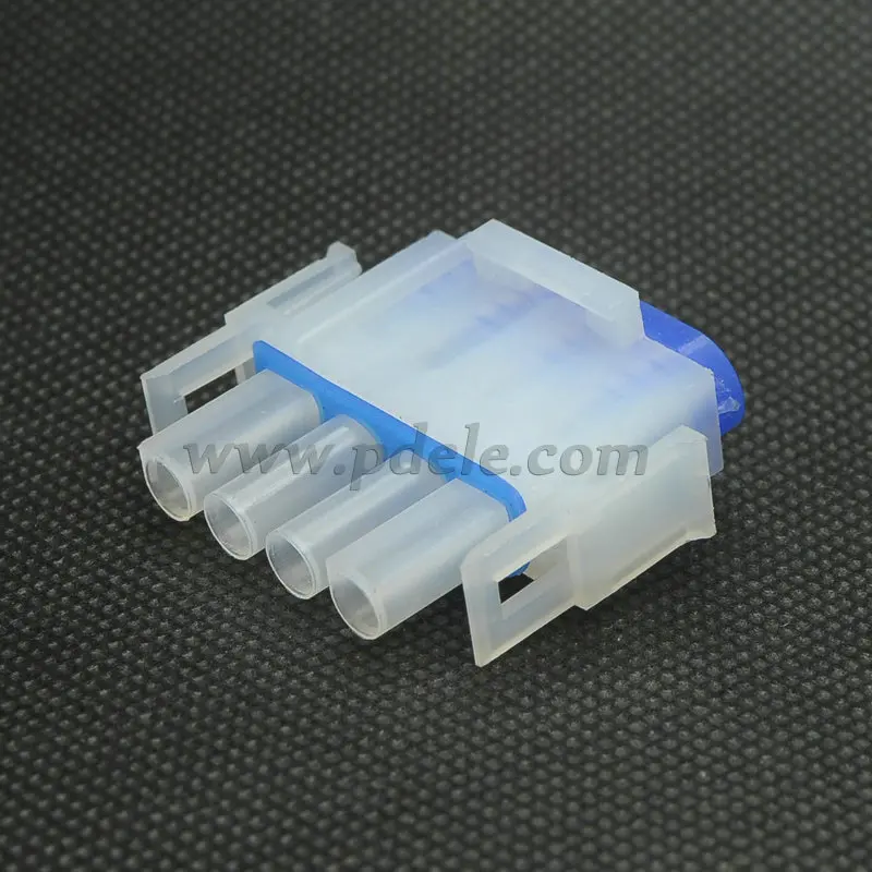 Te Amp Receptacle Housing 4 Pin Female Mate-n-lok Series Automotive ...