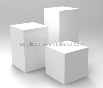 Wholesale Acrylic Retail White Display Cubes - Buy White Display Cubes ...