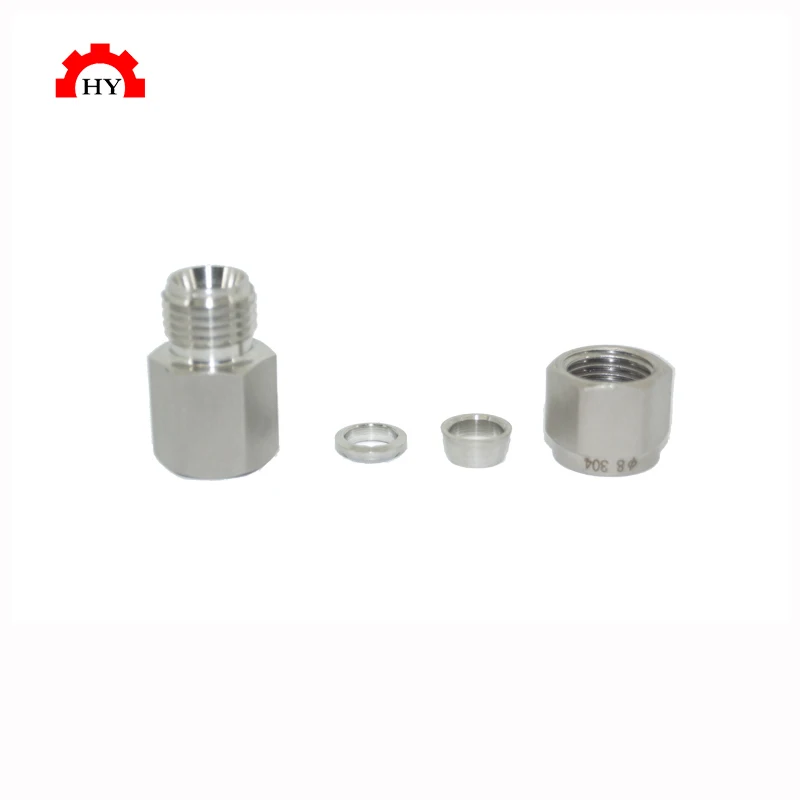 Stainless Steel 5/16 Compression Ferrule Tube Fitting - Buy 5/16 ...