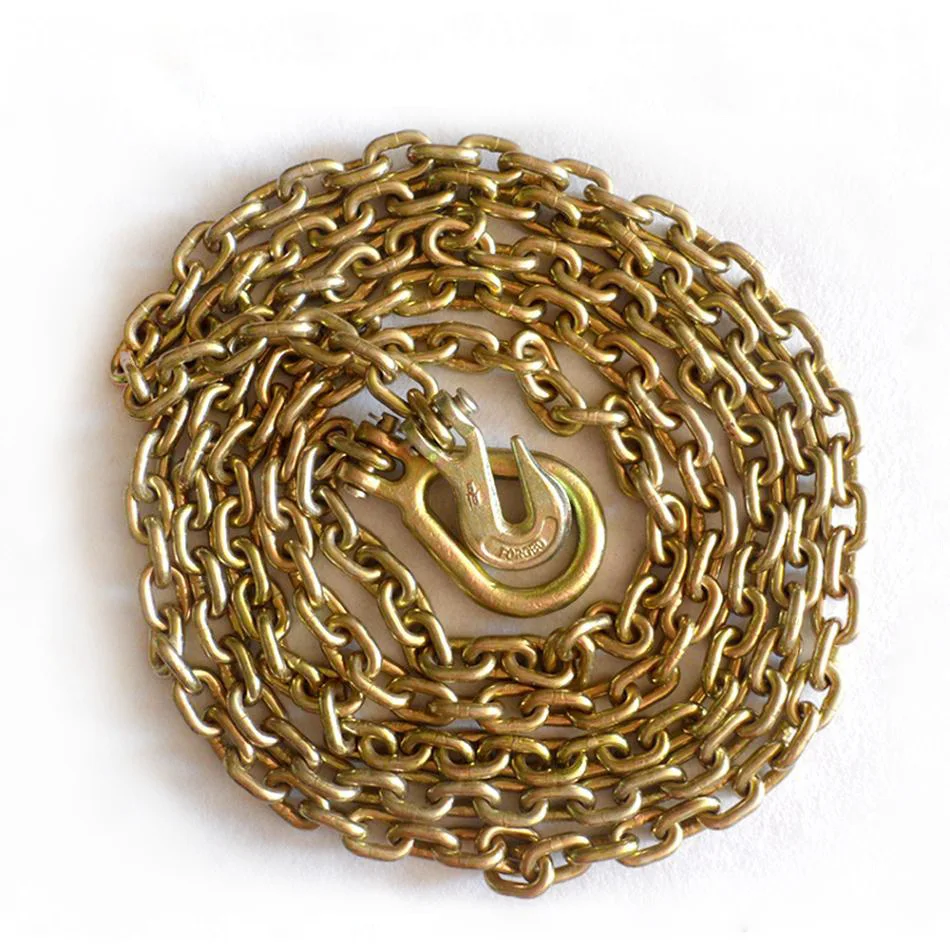 High Tensile Alloy Steel Welded G80 Log Boom Chain For Enlacing - Buy ...