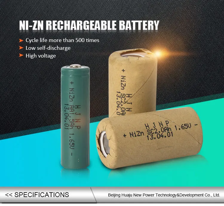 Good Price 3000mah 1.65v Rechargeable Ni-zn Battery For Kids Electric ...