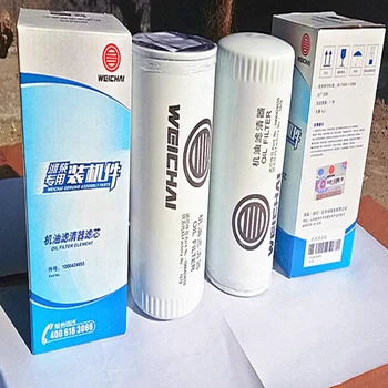 Weichai Oil Filter P/n 1000422384 Of Engine Spare Parts - Buy Oil ...