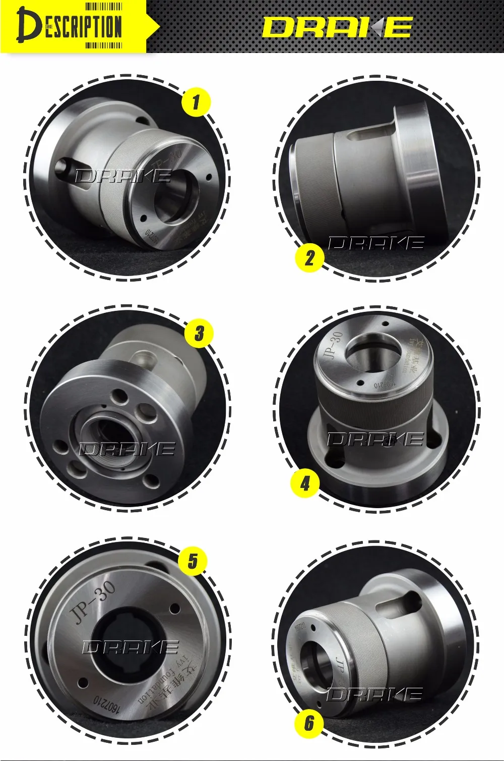 Spindle 5C Collet Nose Adapter Threaded Nose Chuck Lathe