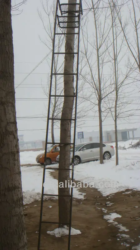 12 Feet Tree Ladder Stand&tree Hunting Equipment/hang On Tree Stand ...