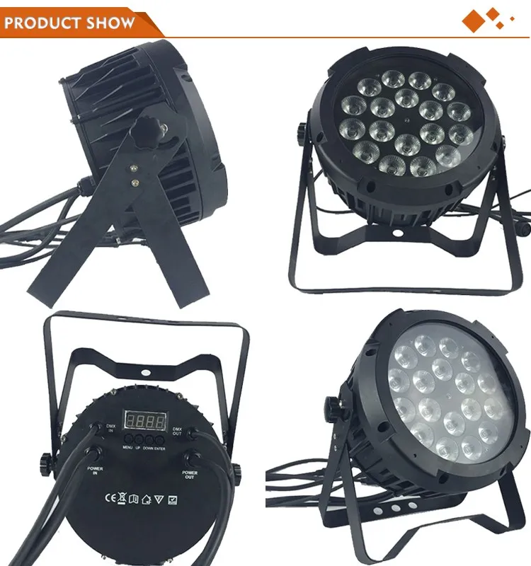 Rgbw 4in1 18*10 Led Par Waterproof Led Flat Par Light - Buy Waterproof ...