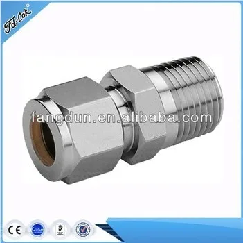 316SS Swagelok Straight Male Connector - Durable & Corrosion Resistant