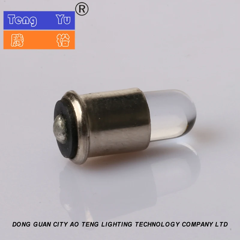 Led Miniature Lamps .ol-387 Ge387 T1 3/4 Mini Flange Base Led Bulb ...