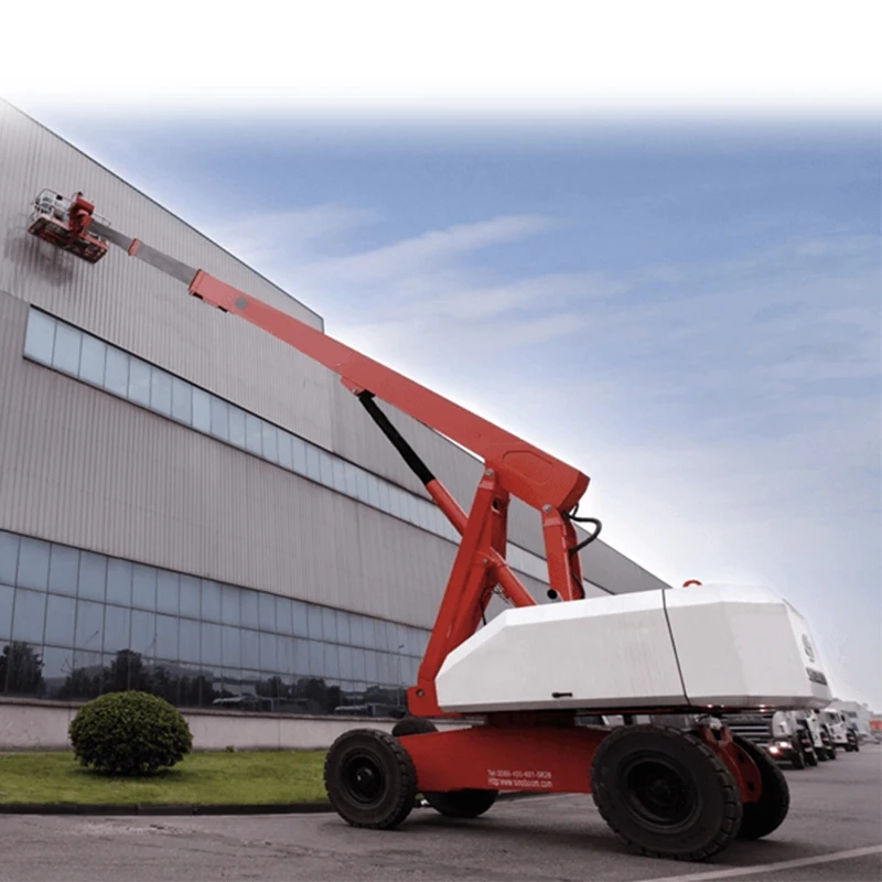 Self-propelled Telescopic Lifting Boom Aerial Platform Cmzb42j 44m ...