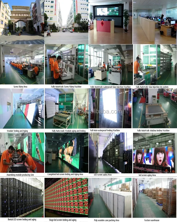 32x16 LED Display Module - Full Color, Outdoor Digital Screen