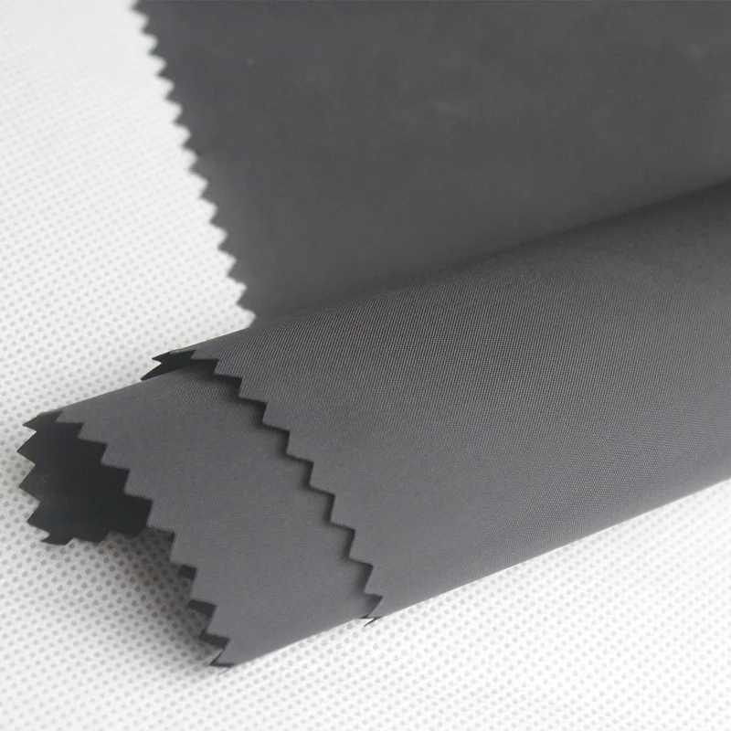 100% Nylon Waterproof 10000mm 210T Matte PVC Taffeta Umbrella Rain Cape ...