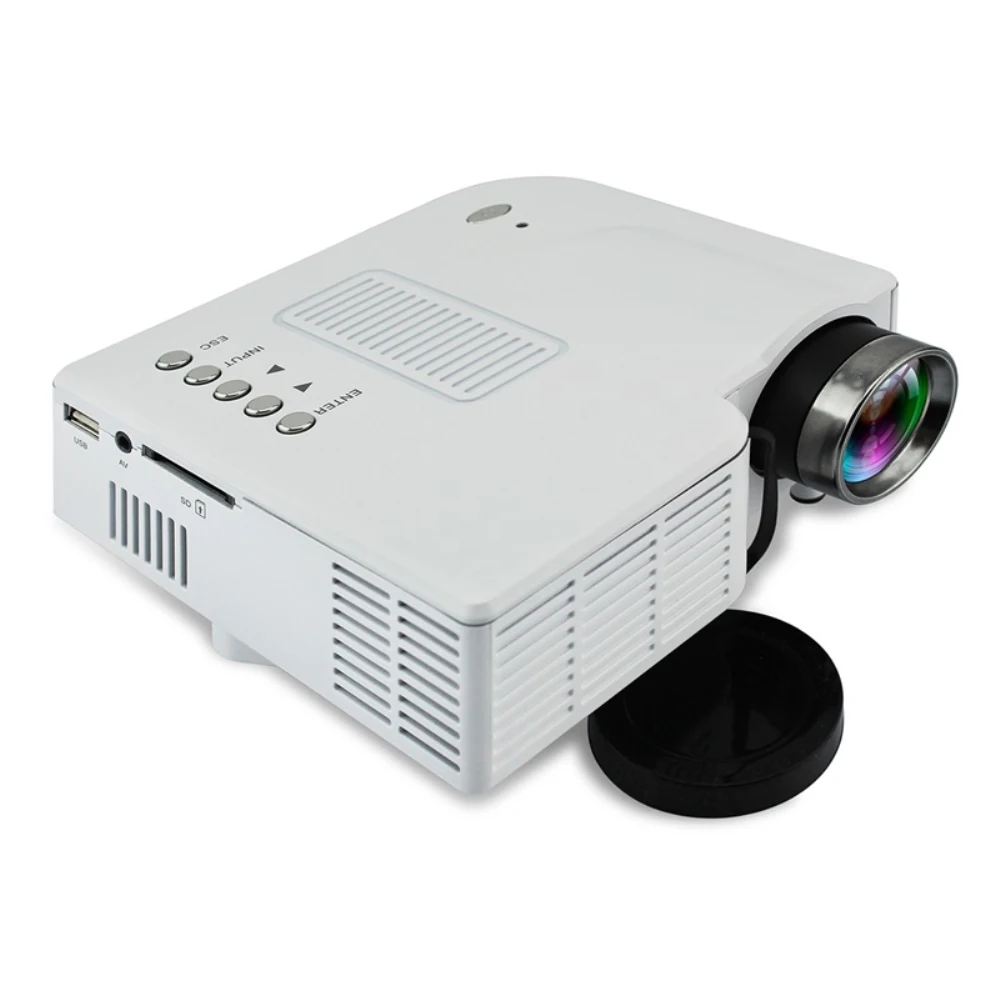 Best Quality Hd1080p Mini Led Portable Pocket Projector Uc28+ - Buy ...