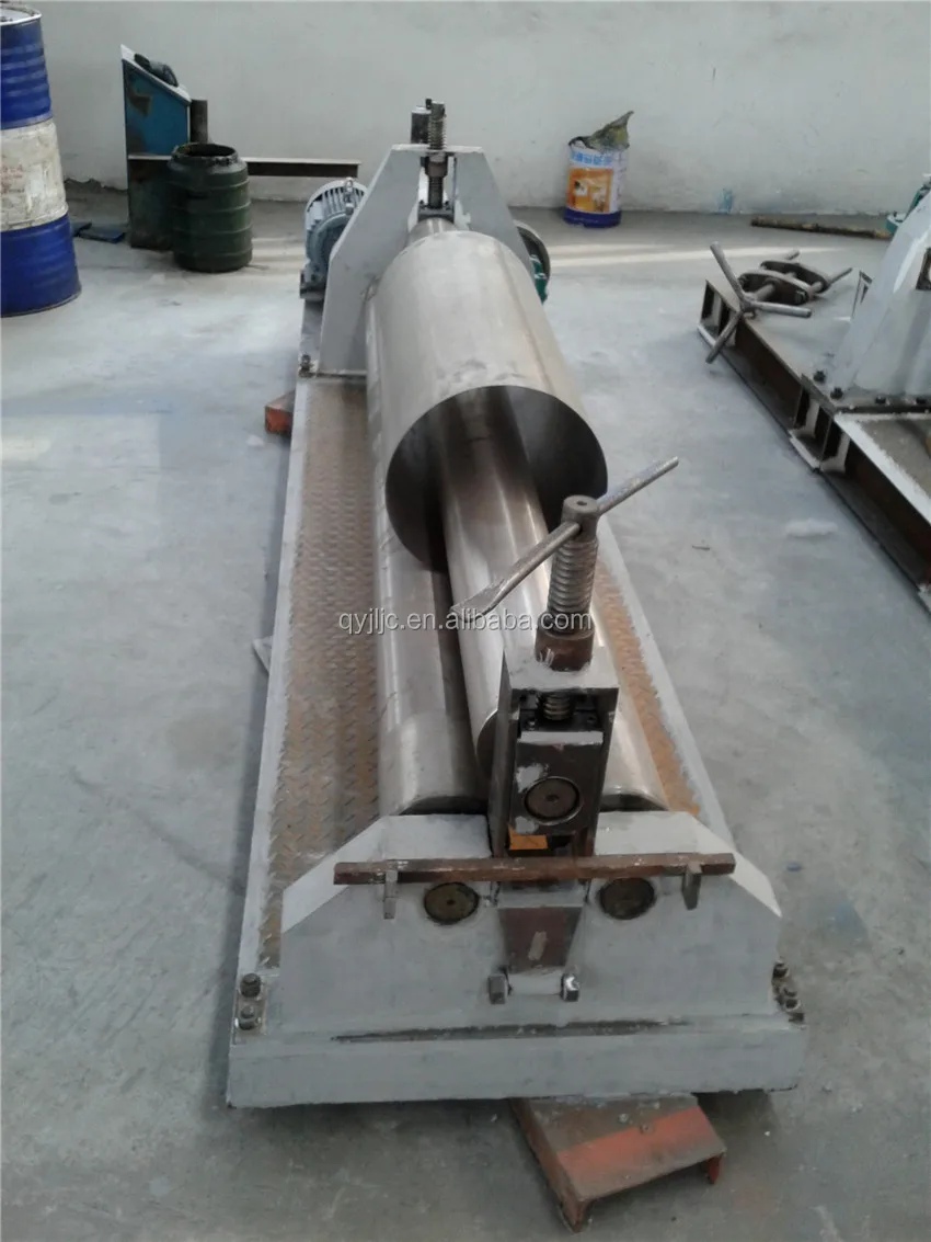 Small Plate Rolling Machine Hydraulic 3 Roll Plate Rolling Machine ...