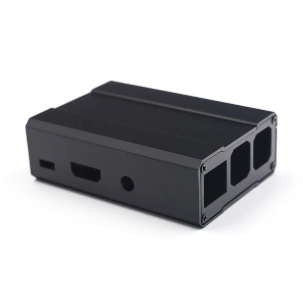 Raspberry Pi 3 Cool Black Metal Aluminium Alloy Case - Buy Raspberry Pi ...