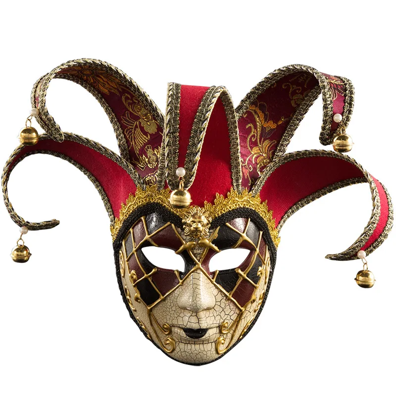 Hand Painted Venetian Masquerade Wall Mask - Perfect for Parties