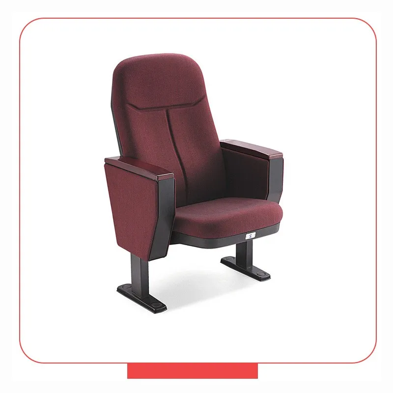 Interlocking Folding Fabric Church Auditorium Chair Dimensions Theater ...