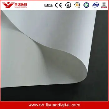 Pvc Coated Paper /pp Polymer Paper - Buy Coated Paper,Matte Coated ...