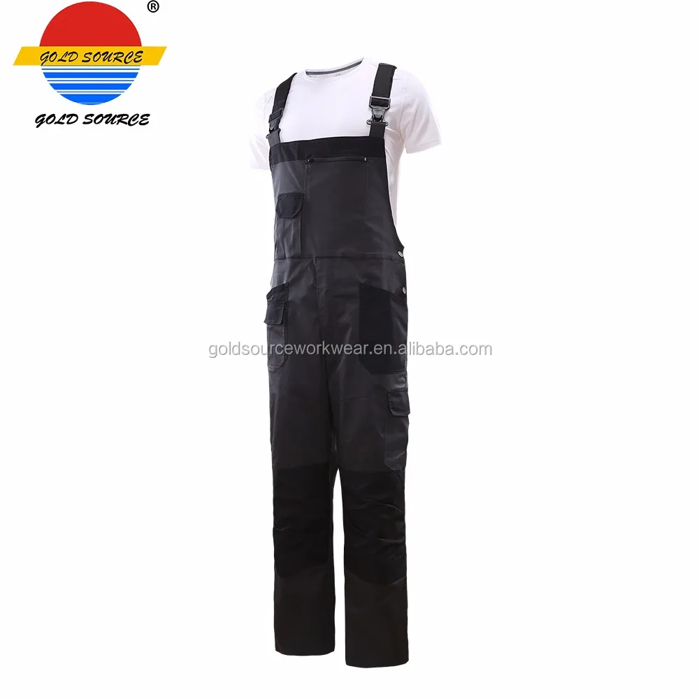 Hot Item 97% Cotton 3% Spandex Stretch Work Wear Bib Overalls For Big ...