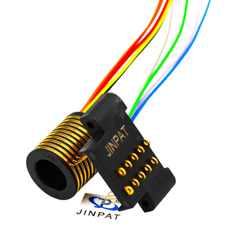 10 Wires Separate Slip Ring With Engineering Plastic Housing For Farm ...