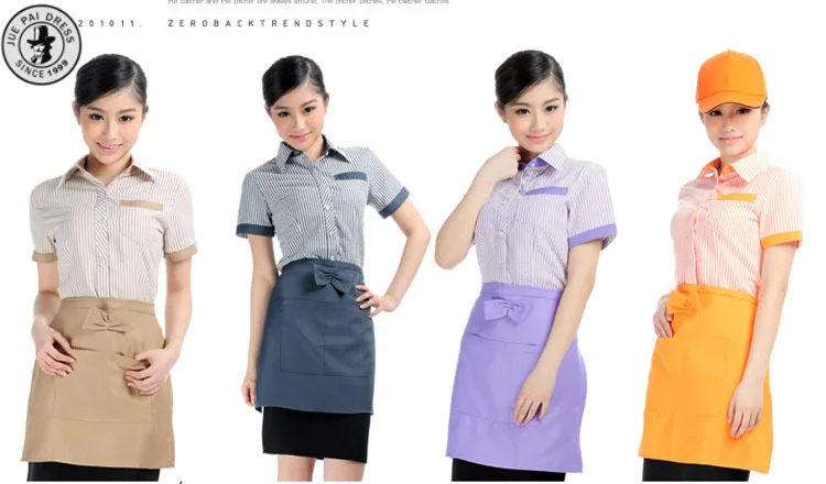 Fast Food Restaurant Waiter Uniform,Hotel Uniform,Waiter And Waitress ...