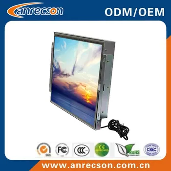 15 Inch Industrial Led Backlit Dc12v Hd Open Frame Tft Lcd Touch Screen Monitor With Vga Dvi ...