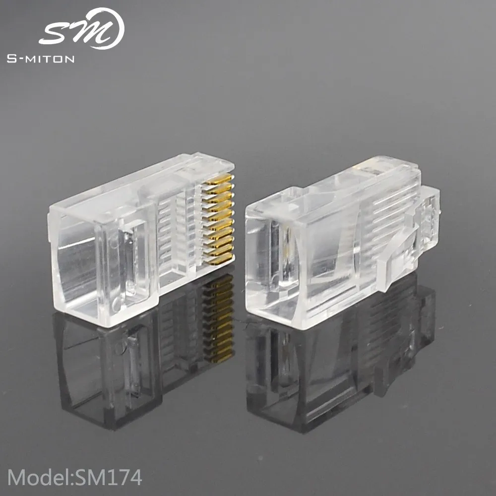 High Quality 10p10c Plug Rj48/rj50 Male Connector - Buy Rj48/rj50 Male ...